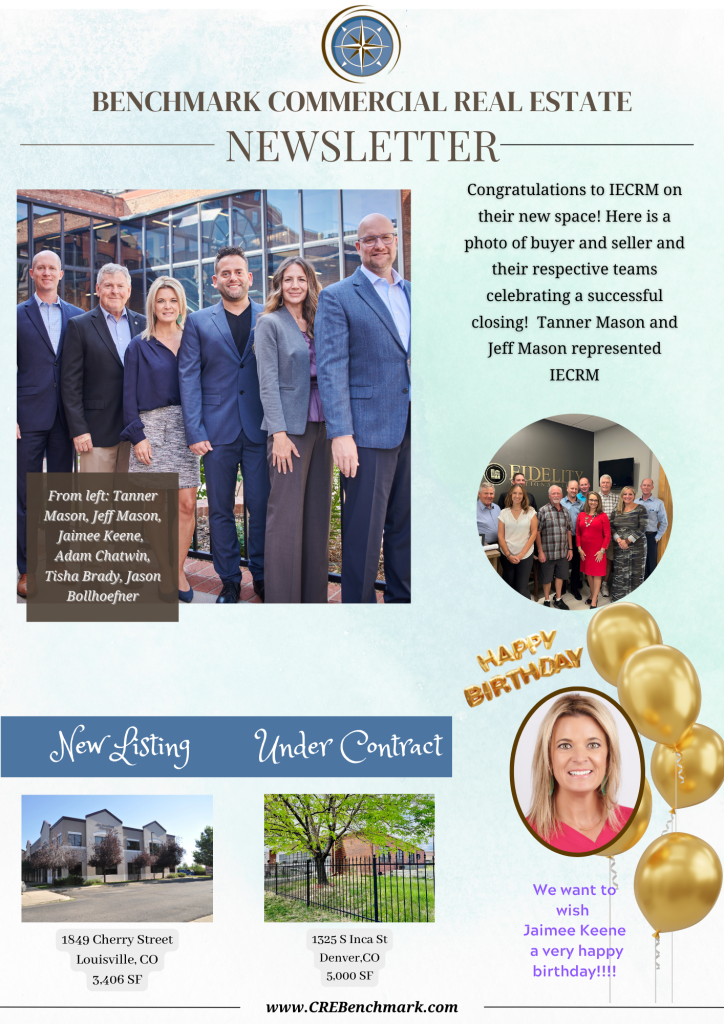 August Newsletter 2022 - Benchmark Commercial
